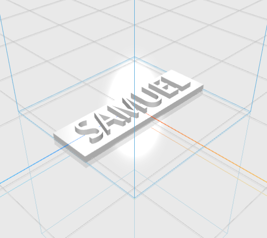 STL file SAMUEL letters ♂️ ・3D printing design to download・Cults