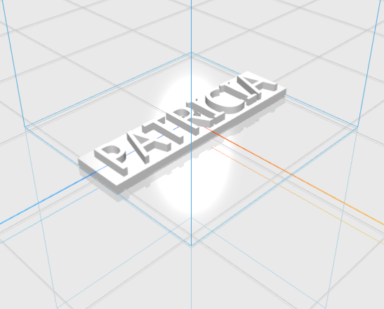 📱 PATRICIA letters・Archivo STL para ・Cults