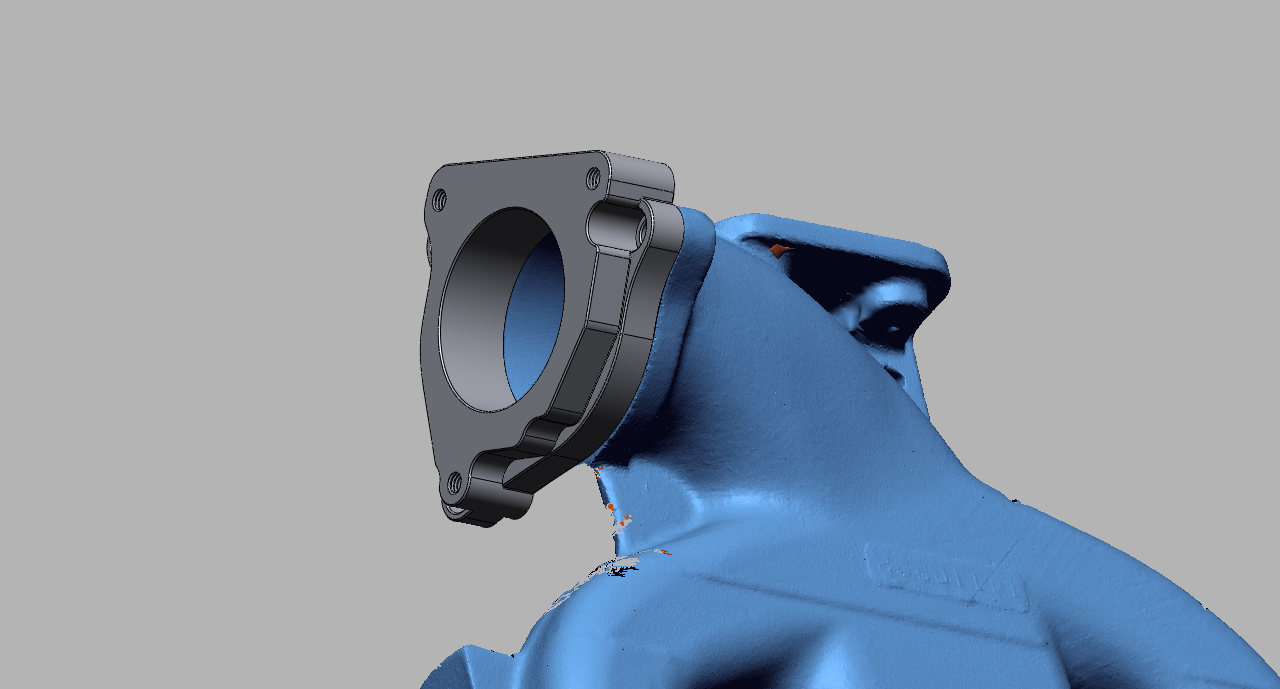 STL file Intake Manifold Flange 1 9TDI 3D print model 👽 (OBJ and 3MF ...