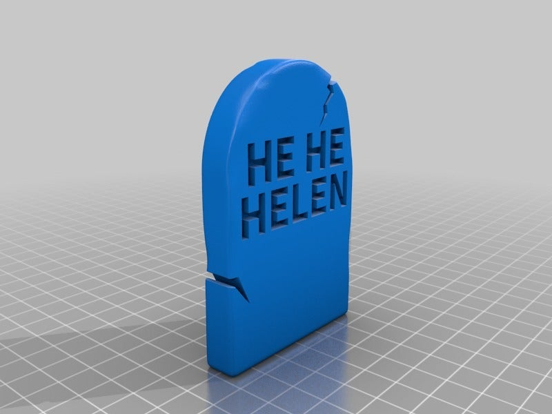 Free STL file HE HE HELEN 👽 ・3D printable object to download・Cults