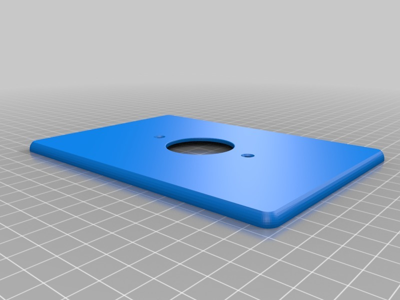 Free STL file Oversized Circular Wall Plate 🔧 ・3D printable model to ...