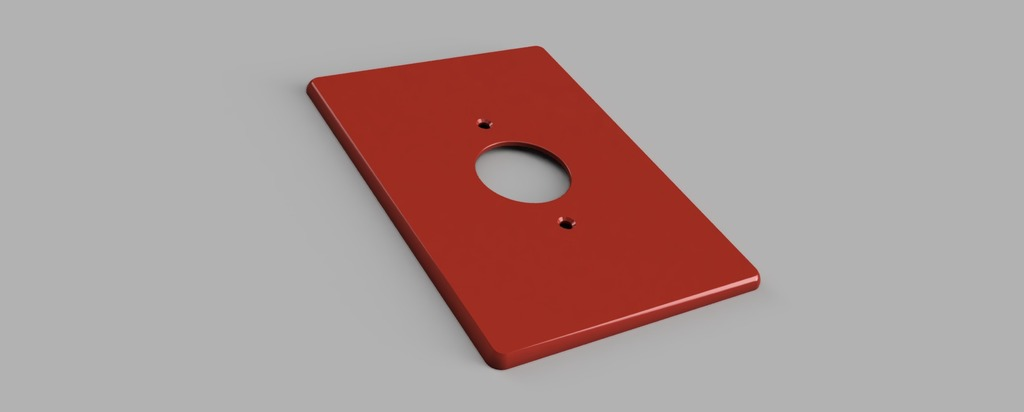 Free STL file Oversized Circular Wall Plate 🔧 ・3D printable model to ...