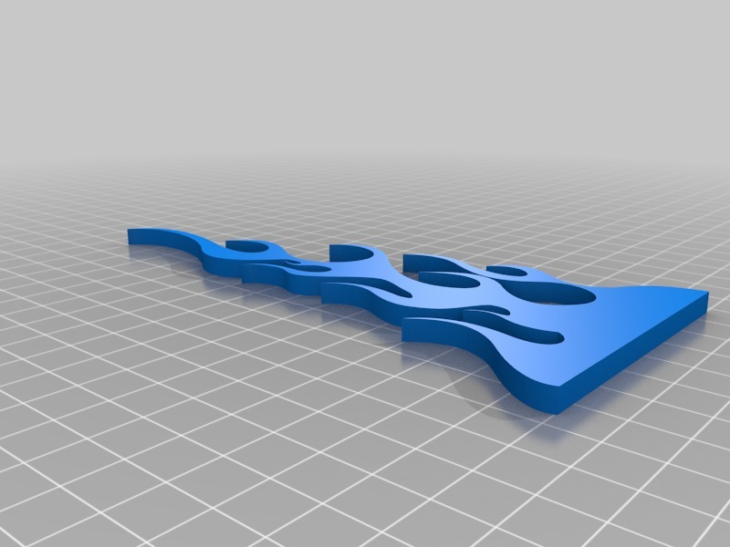 🔥 Flame Art・Free STL File for ・Cults