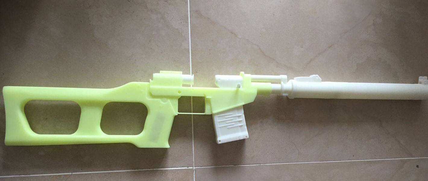 3D file VSS gun Gel Blaster(ВСС“Винторез) 🔫 ・Model to download and 3D ...