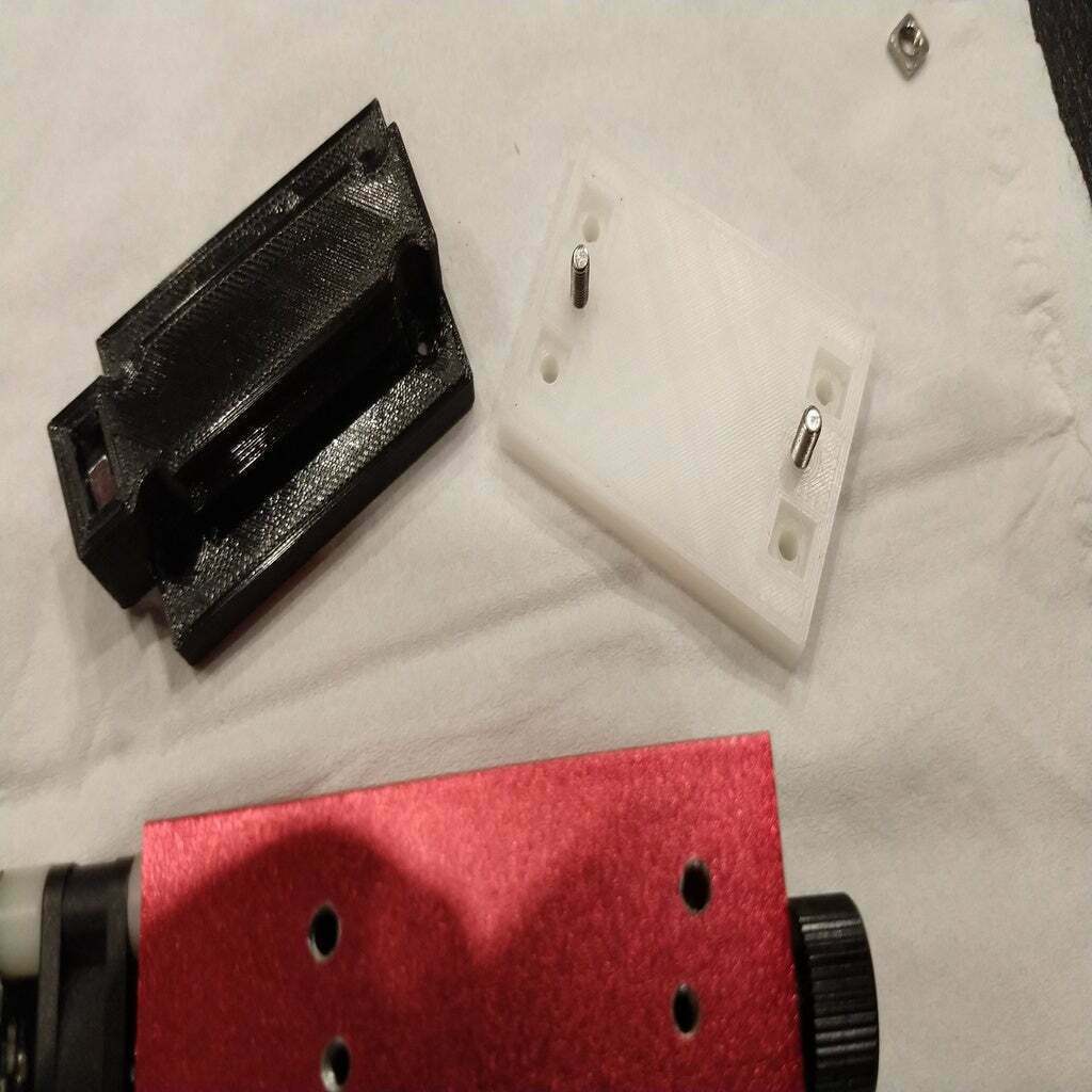 Free STL file Laser Adapter Mount - 2 to 4 hole 🕳️ ・Design to download ...