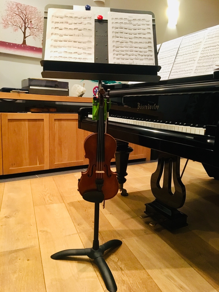 🎻 Violin music stand hanger / Holder・Free 3D File for ・Cults