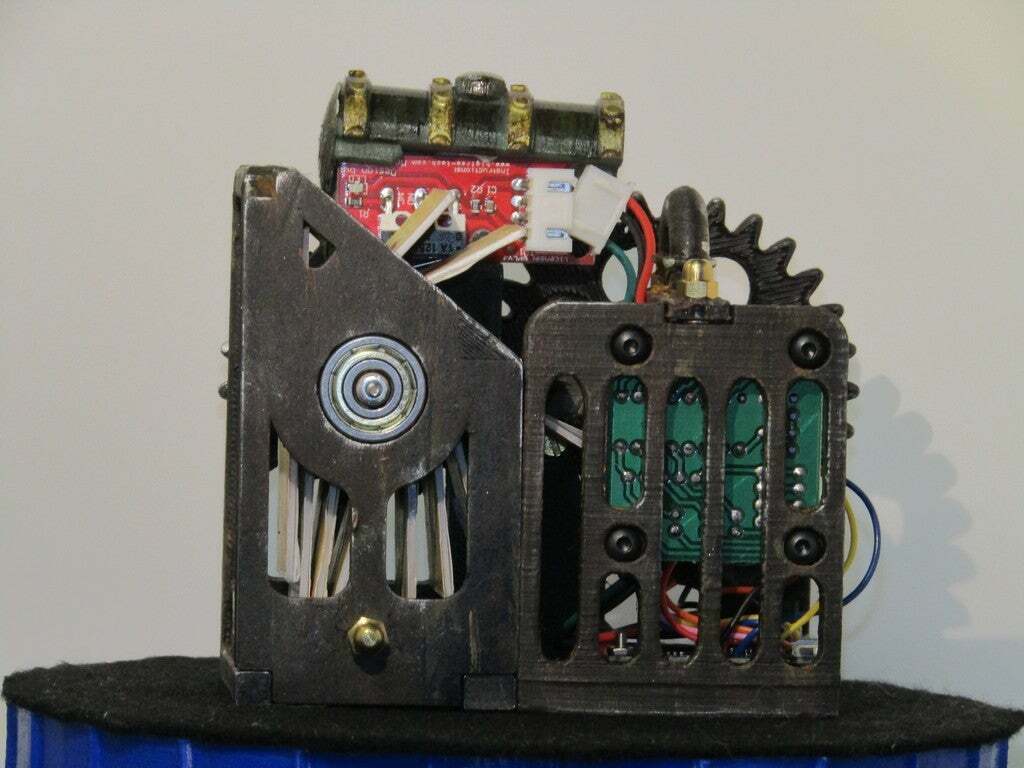 Free STL file Split flap display module 🔧 ・3D printer model to download ...