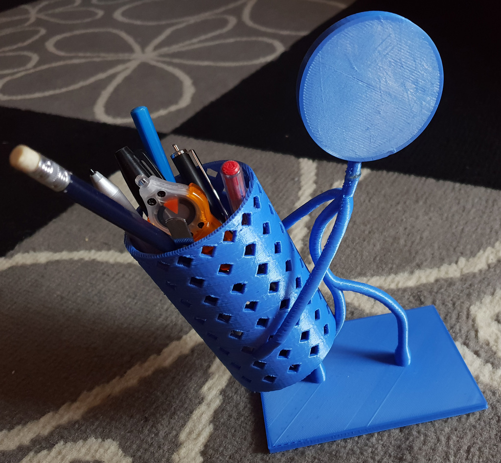 Free 3D file Stickman Bin/Organizer 🏢 ・3D printer model to download・Cults