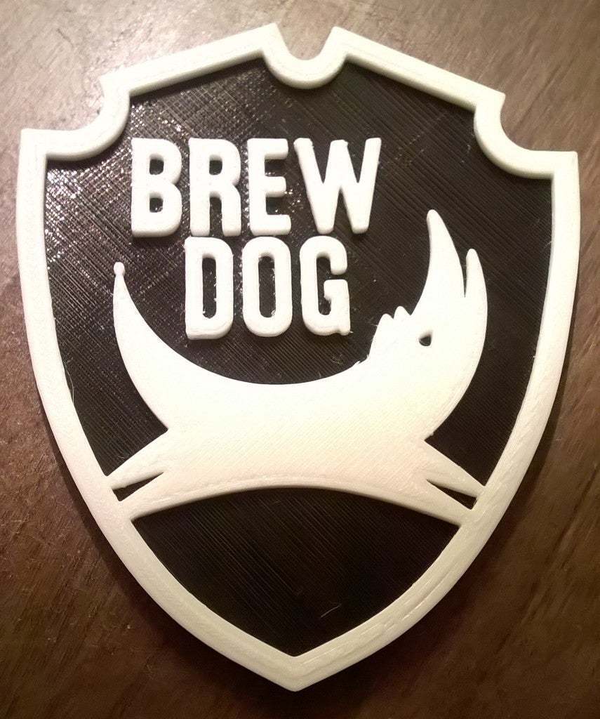 Free STL file Brewdog Beer Mat / Drinks Coaster 🍺 ・3D printing model to ...