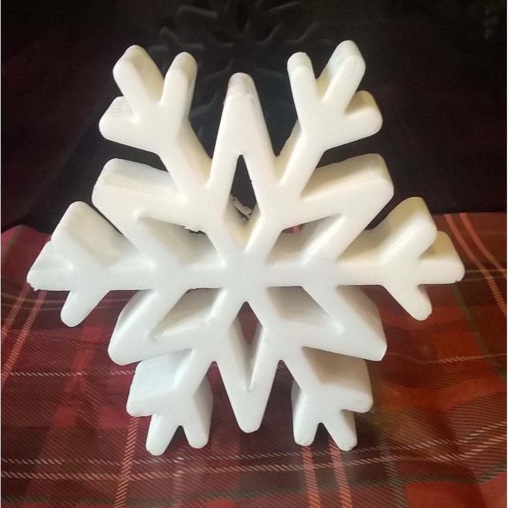 Free STL file Christmas Snowflake Stand-Up Soap Mold 🎄 ・Model to ...