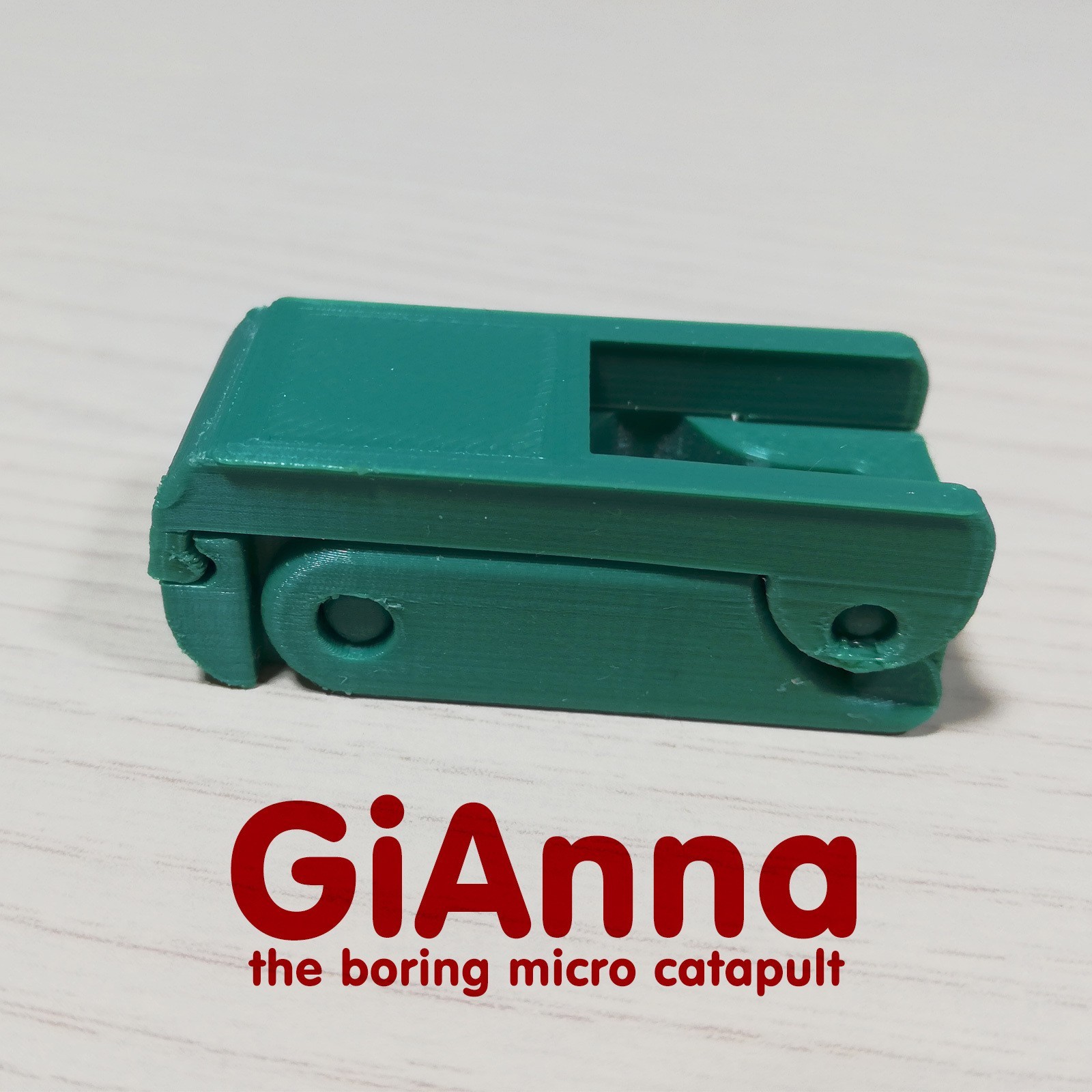 Free STL file GiAnna - the boring micro catapult 🎲・3D printable model ...