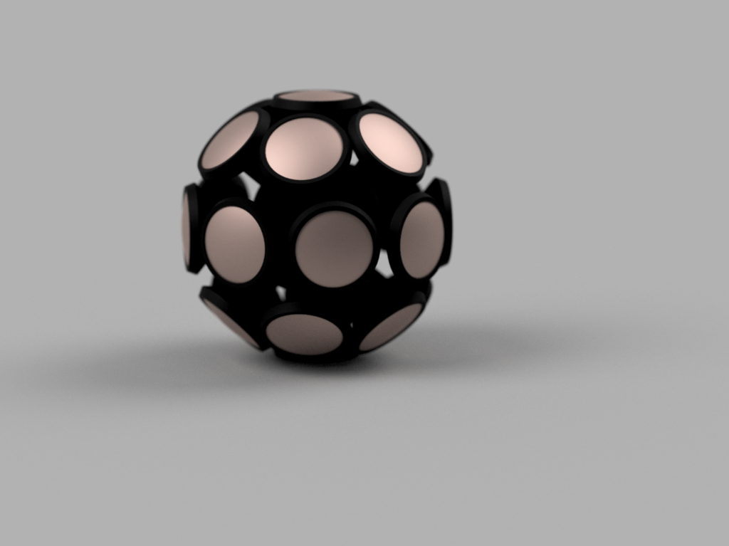 Free STL file Coin Ball Decor 🪙 ・3D printing idea to download・Cults