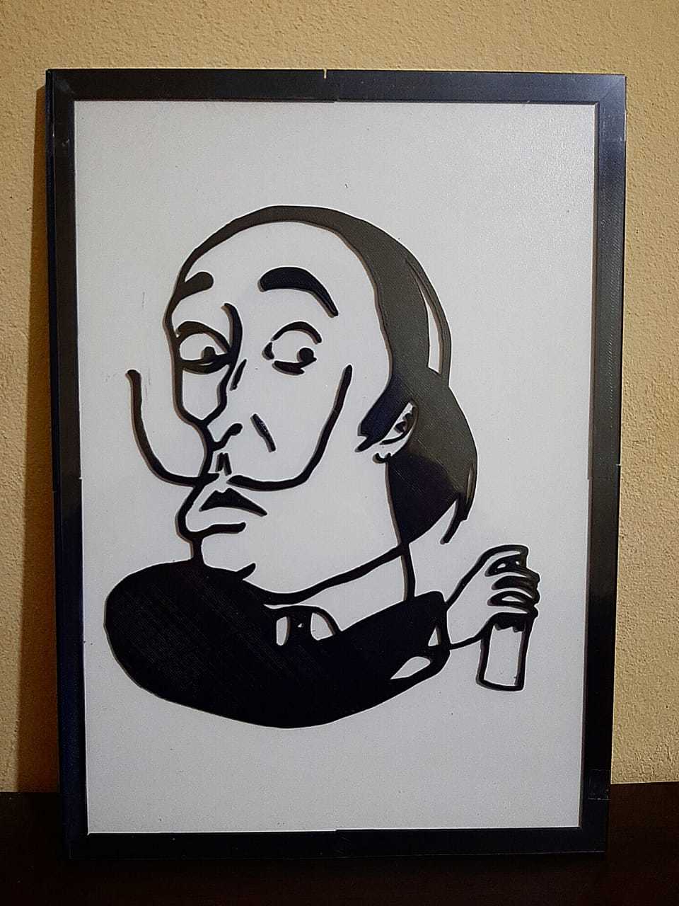 🎨 Dali model・ STL File for ・Cults