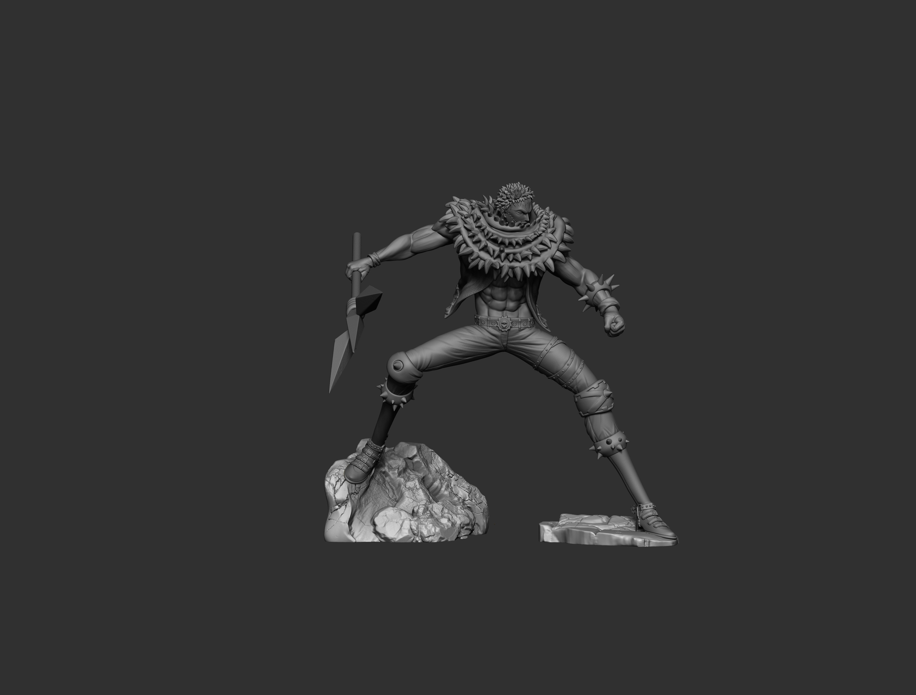 STL file Fanart - katakuri one piece 🎨 ・3D printer design to download・Cults