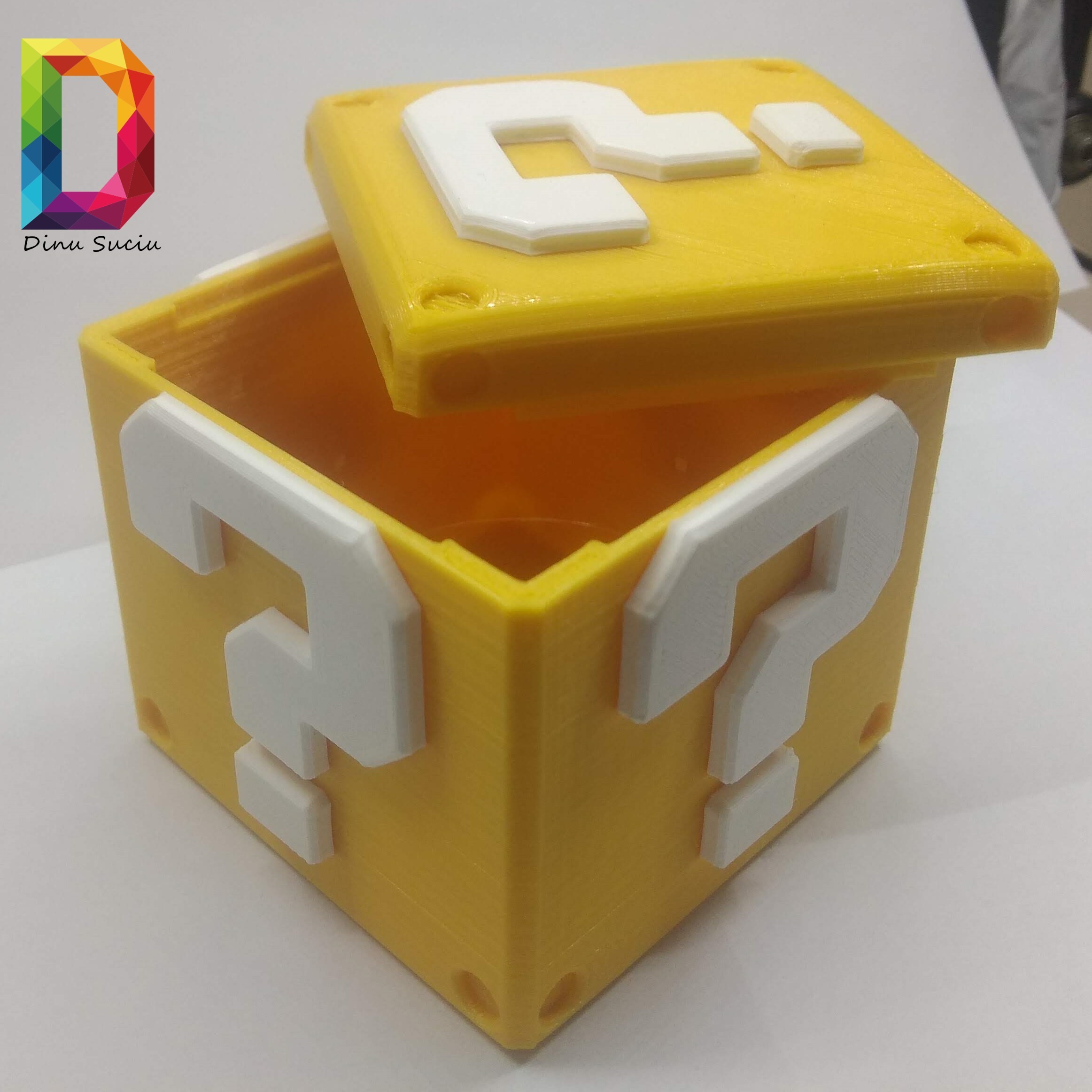 Question box Super Mario・ STL File for ・Cults