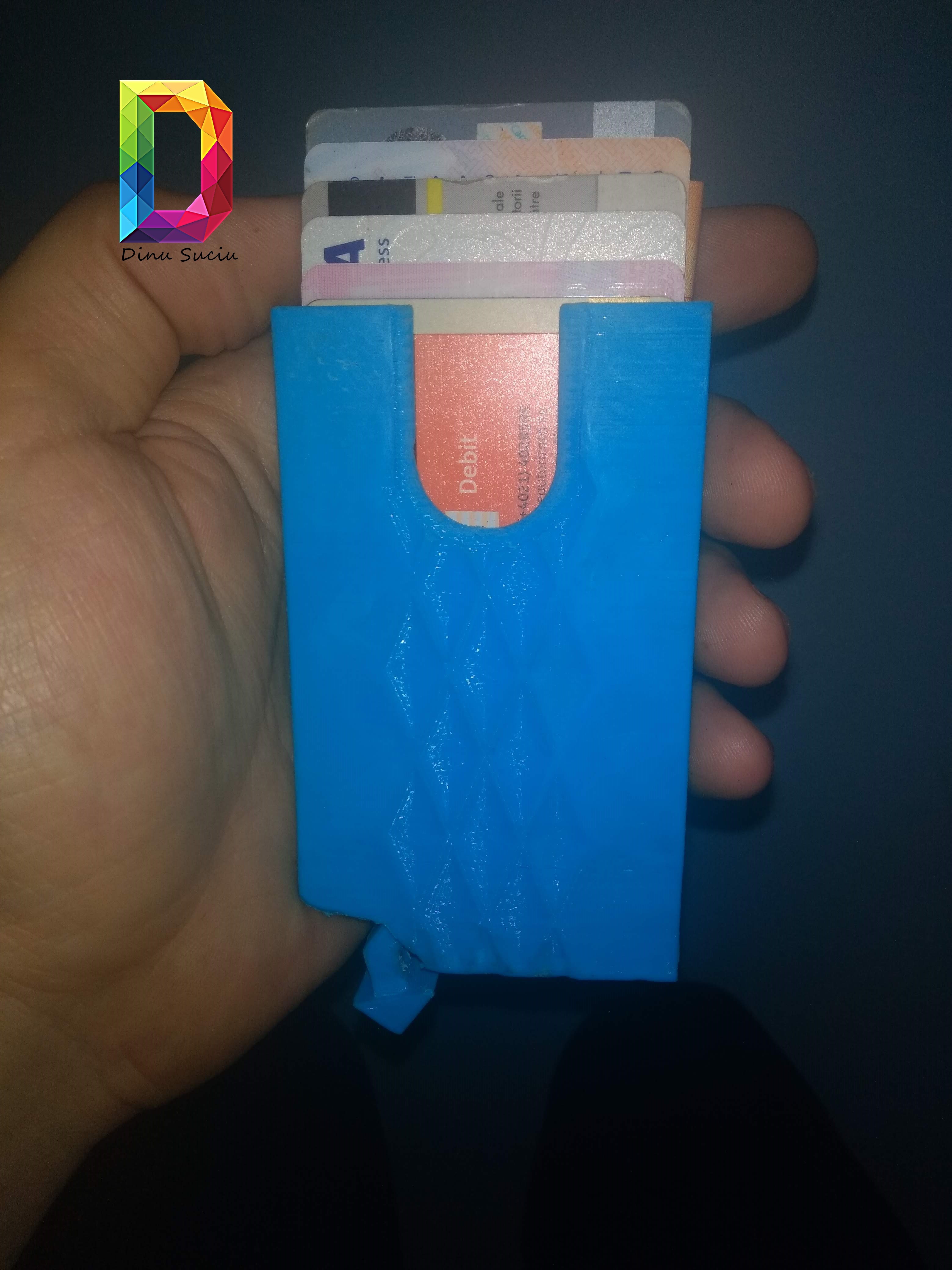 📱 WALLET CARD・ STL File for ・Cults