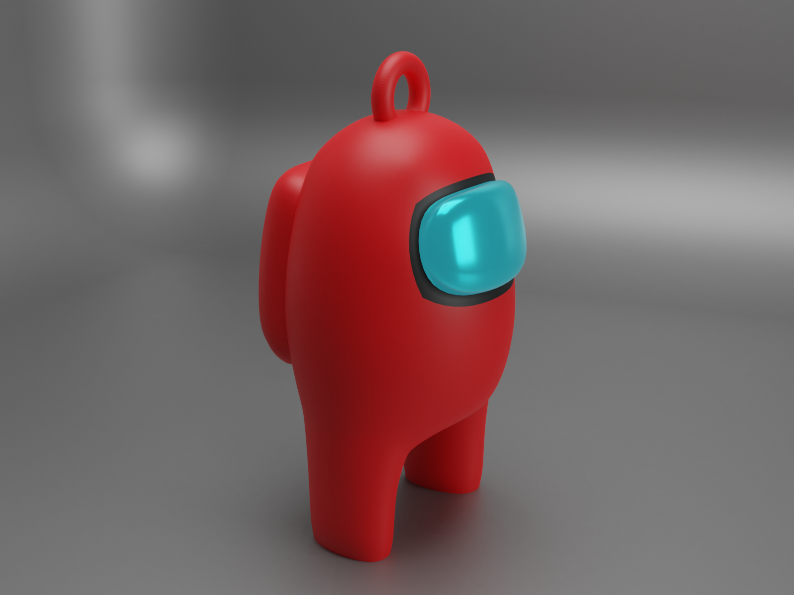 STL file among us key ring 3D 🔑 (OBJ)・3D printable model to download・Cults