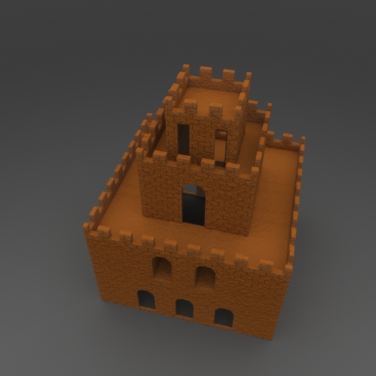 🏰 Super Mario Castle・Archivo STL para ・Cults