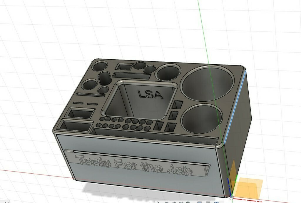 🧞‍♂️ tool caddy・Free 3D File for ・Cults