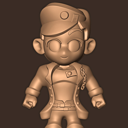 💬 Jotaro Kujo chibi // Jojo's bizarre adventures・ STL File for ・Cults