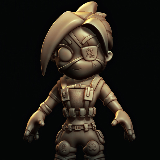 Archivo STL Kitsune - Call of Duty: Cold War & Warzone 🤙 ・Diseño ...