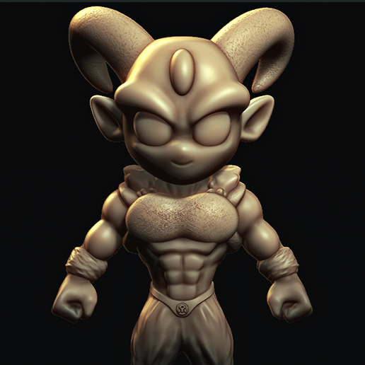 STL file Moro ( Dragon Ball Super ) 🐉 ・3D printer model to download・Cults