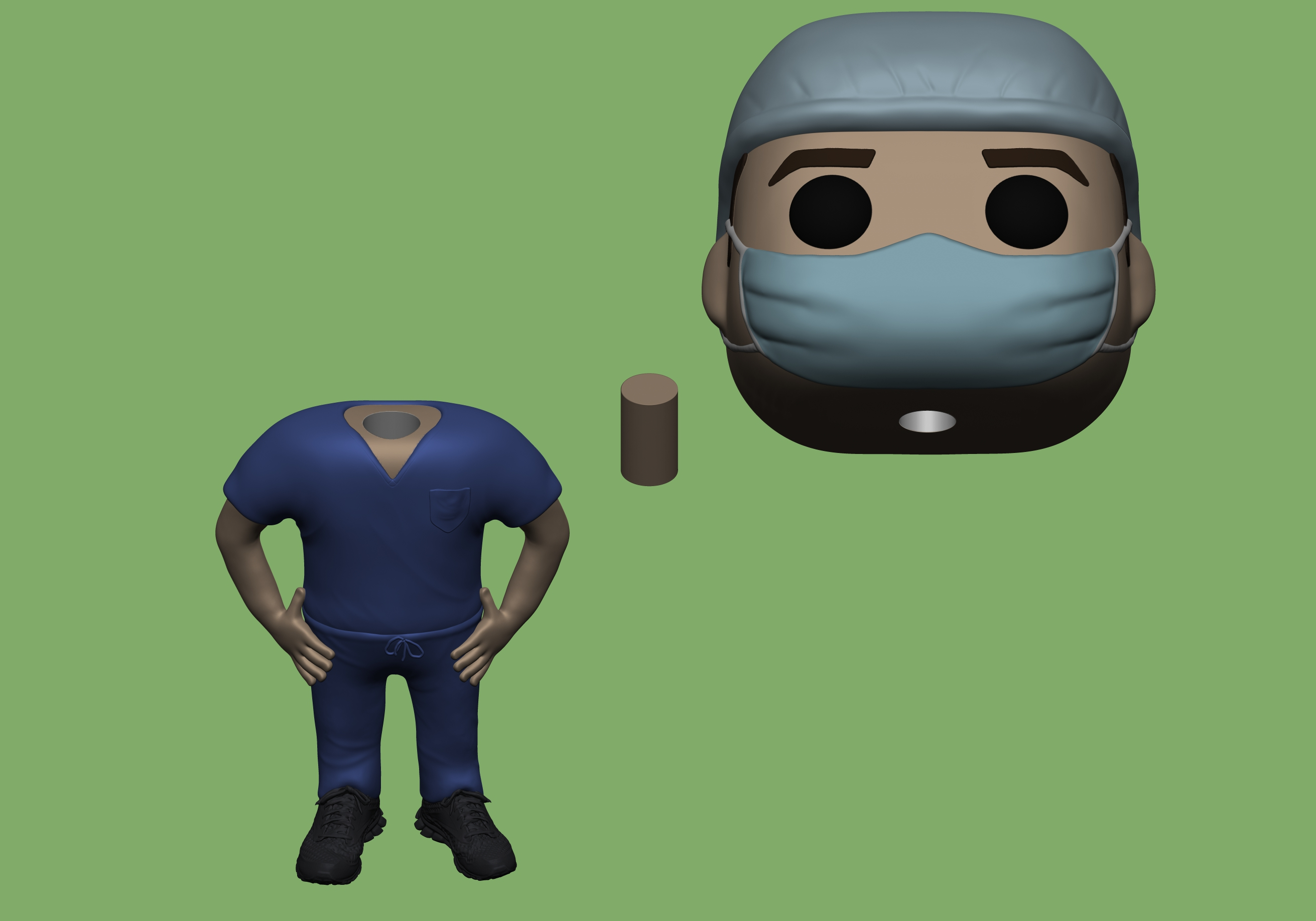 Archivo STL FUNKO POP DOCTOR 🩺 ・Idea de impresión 3D para descargar・Cults