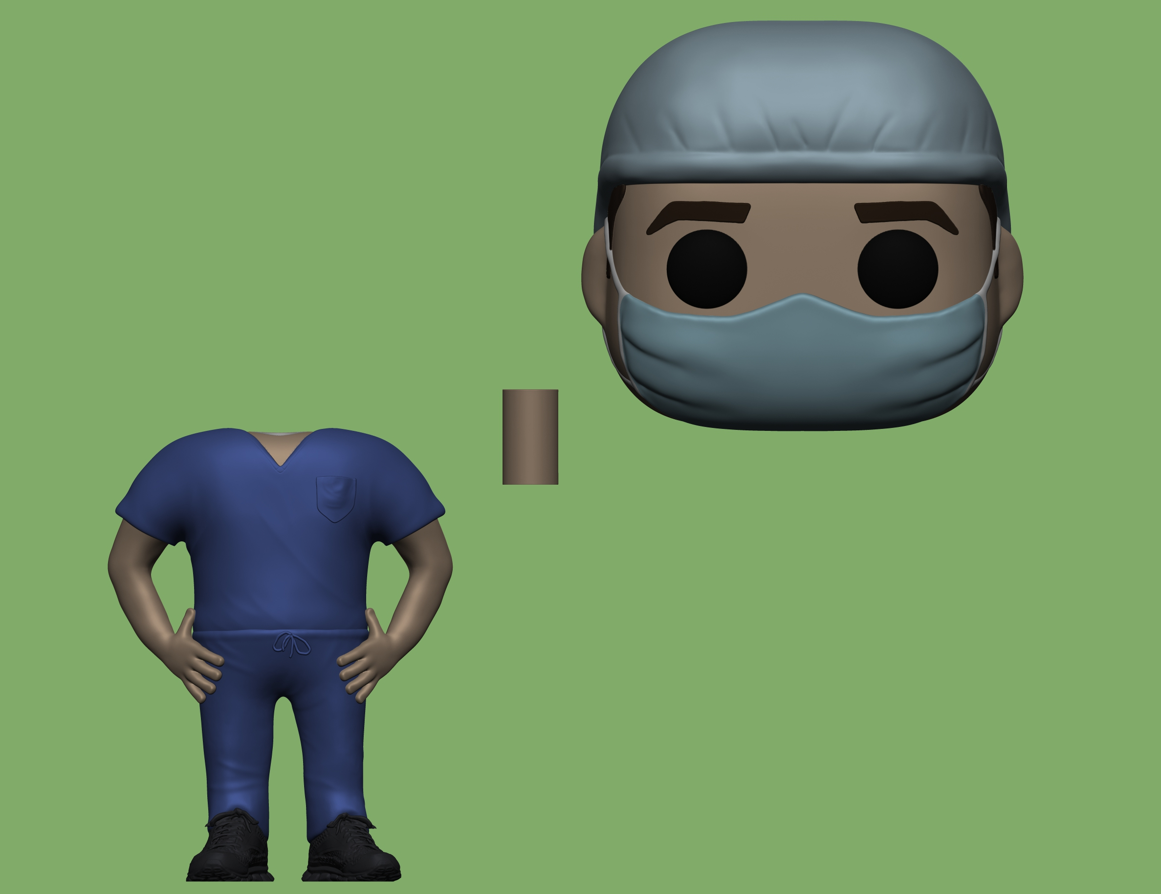 Archivo STL FUNKO POP DOCTOR 🩺 ・Idea de impresión 3D para descargar・Cults