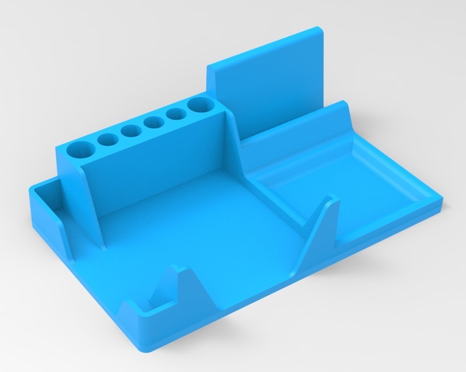 STL file Desktop Organizer 📱 ・3D print object to download・Cults