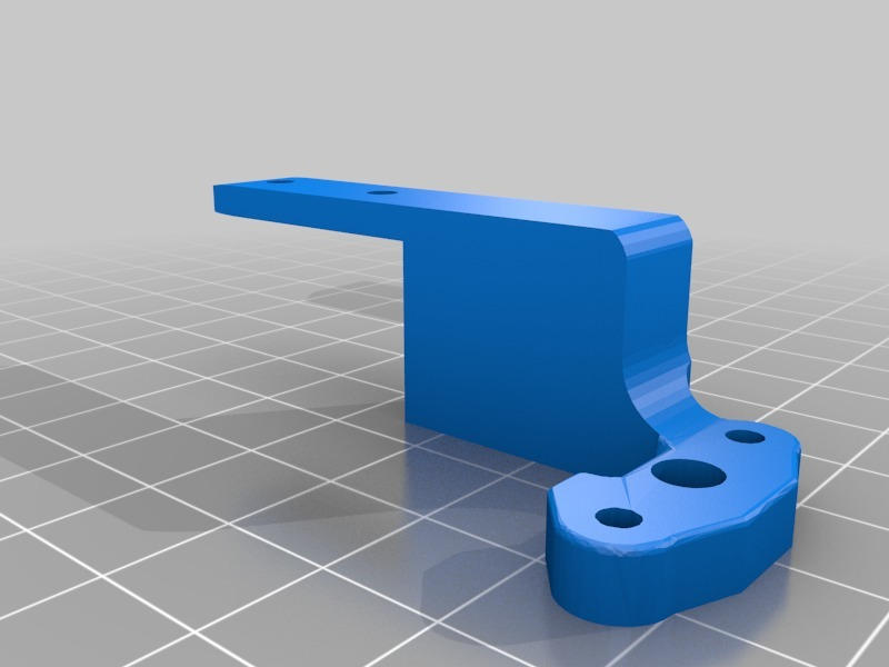 Free 3D file Ender 3 - Flexion E3D v6 Mount - Dual Fans - BLTouch ...