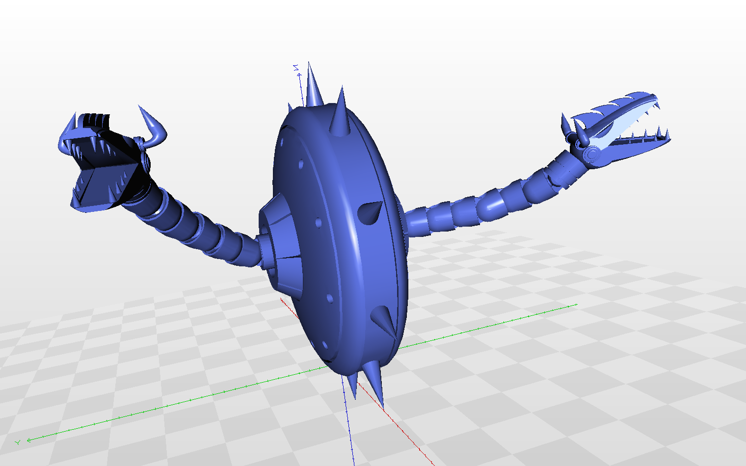 Fichier STL GOLGOTH 2 GORU GORU 🤖 ・Modèle à télécharger et à imprimer ...
