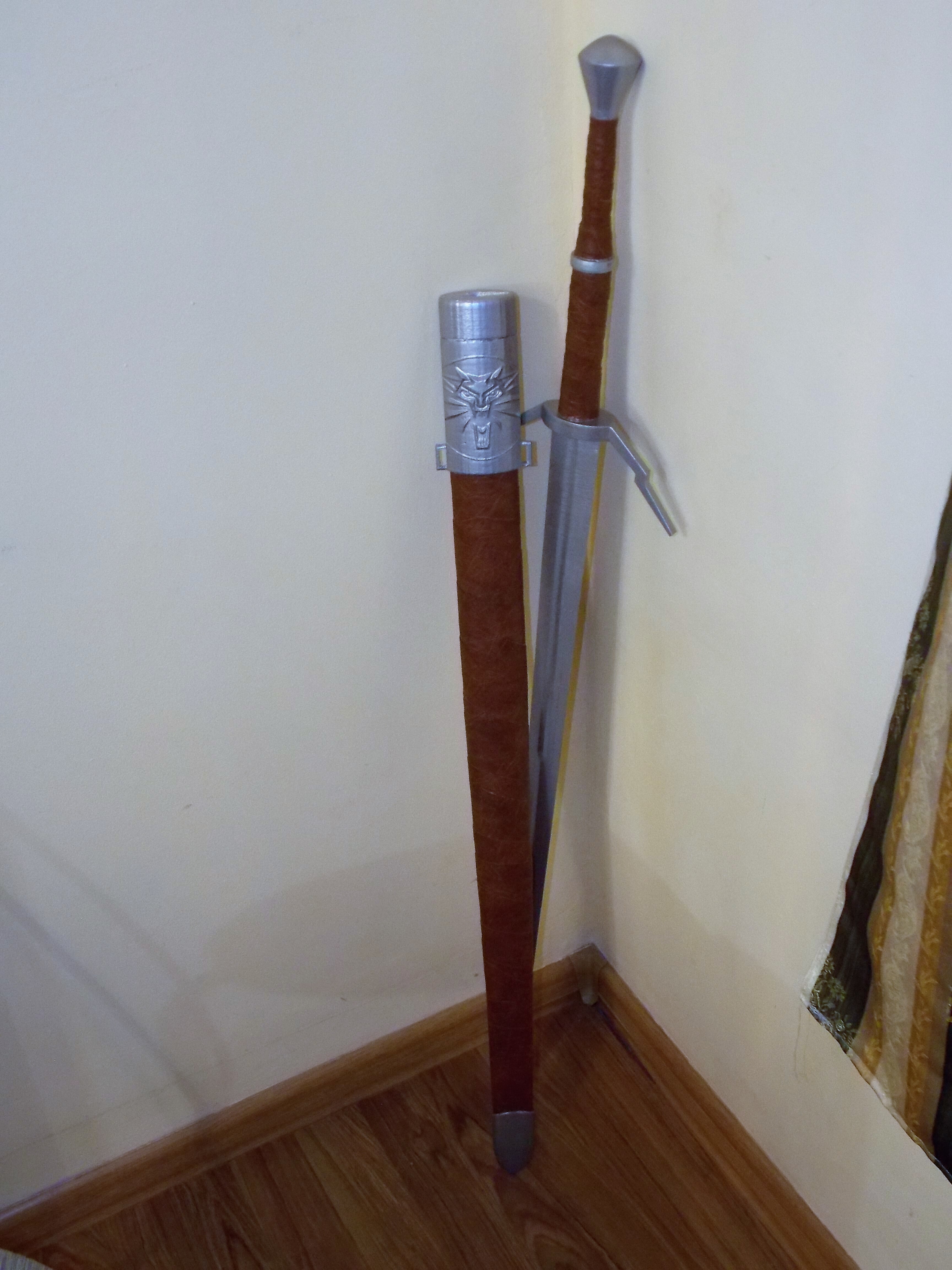 🗡️ Silver sword sheath・Free STL File for ・Cults