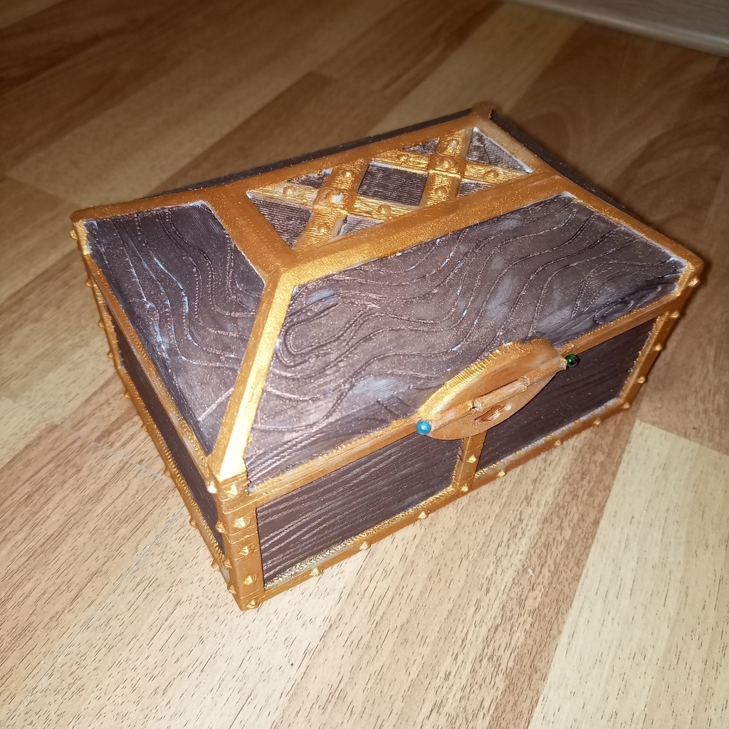 👽 Coffre・Fichier STL Gratuit pour Impression 3D・Cults