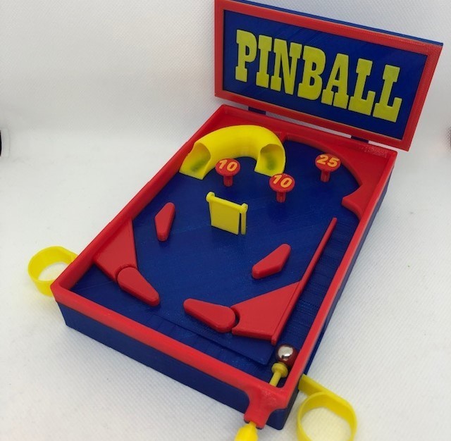 3D file Pinball Machine 🕹️ ・3D printer model to download・Cults
