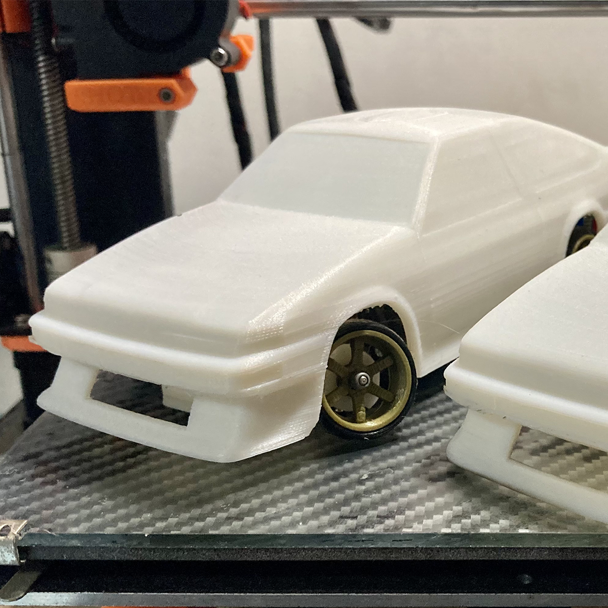 🚗 Toyota AE86 Trueno 1:24 Bodyshell 98mm/102mm Wheelbase・Free STL File for ・Cults