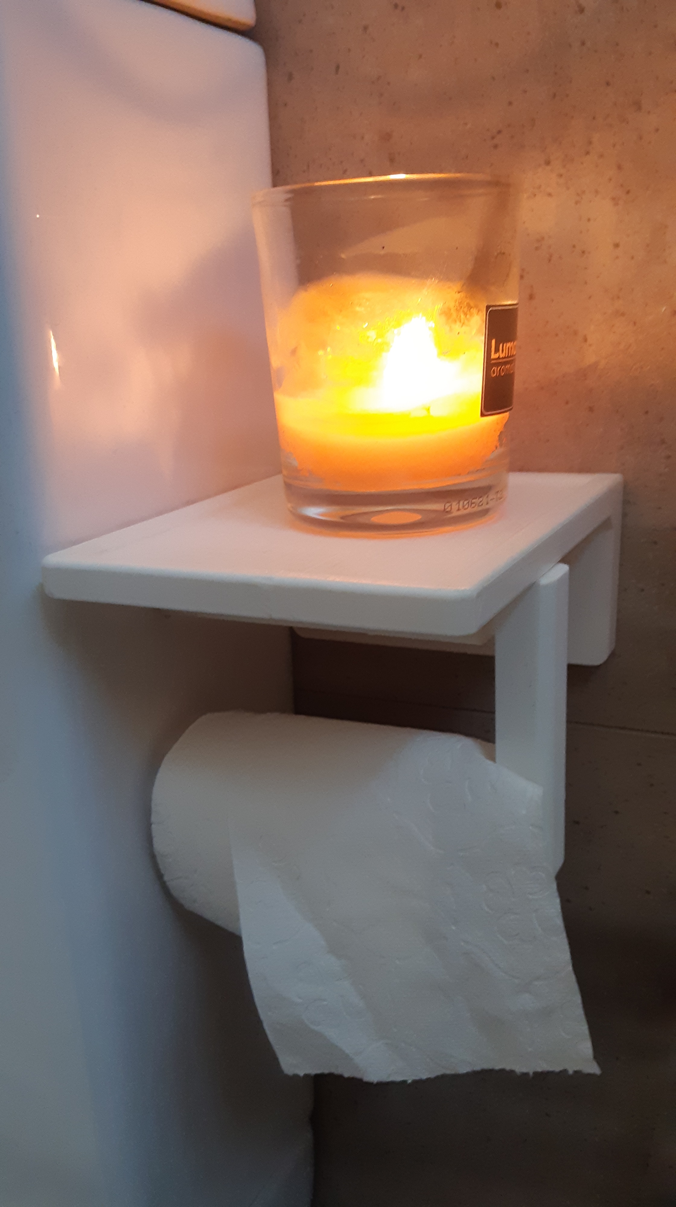 STL file Toilet roll holder / Toilet paper roll holder 🚽 ・Model to ...