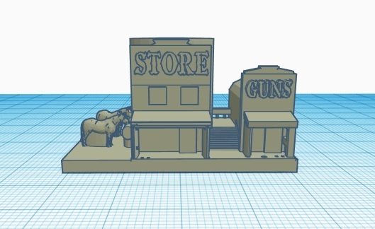 STL-Datei Store Location for Western Legends 📍・Modell zum Herunterladen ...