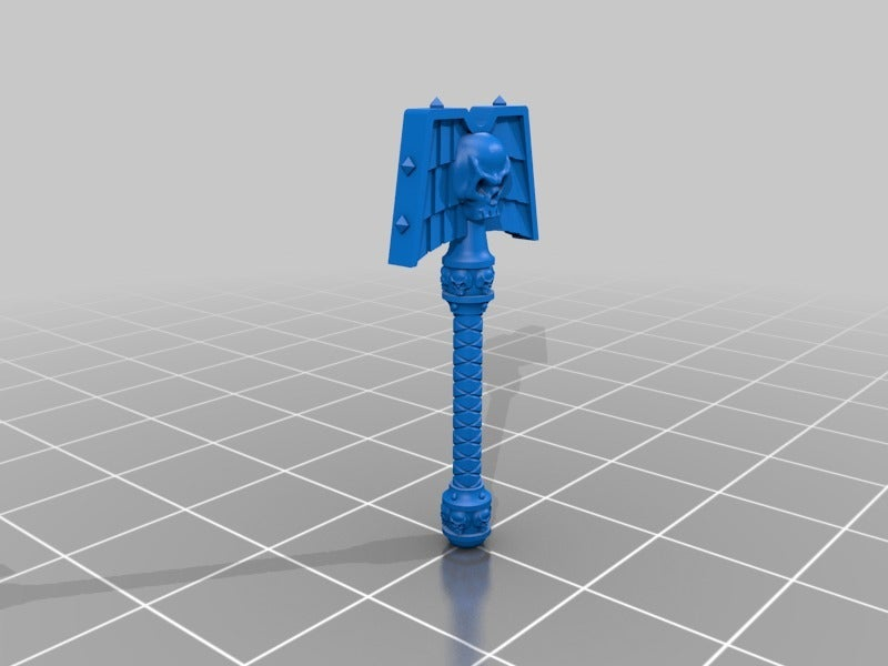 Free STL file Space Priest Rod of Office 🛰 ・3D printable model to ...