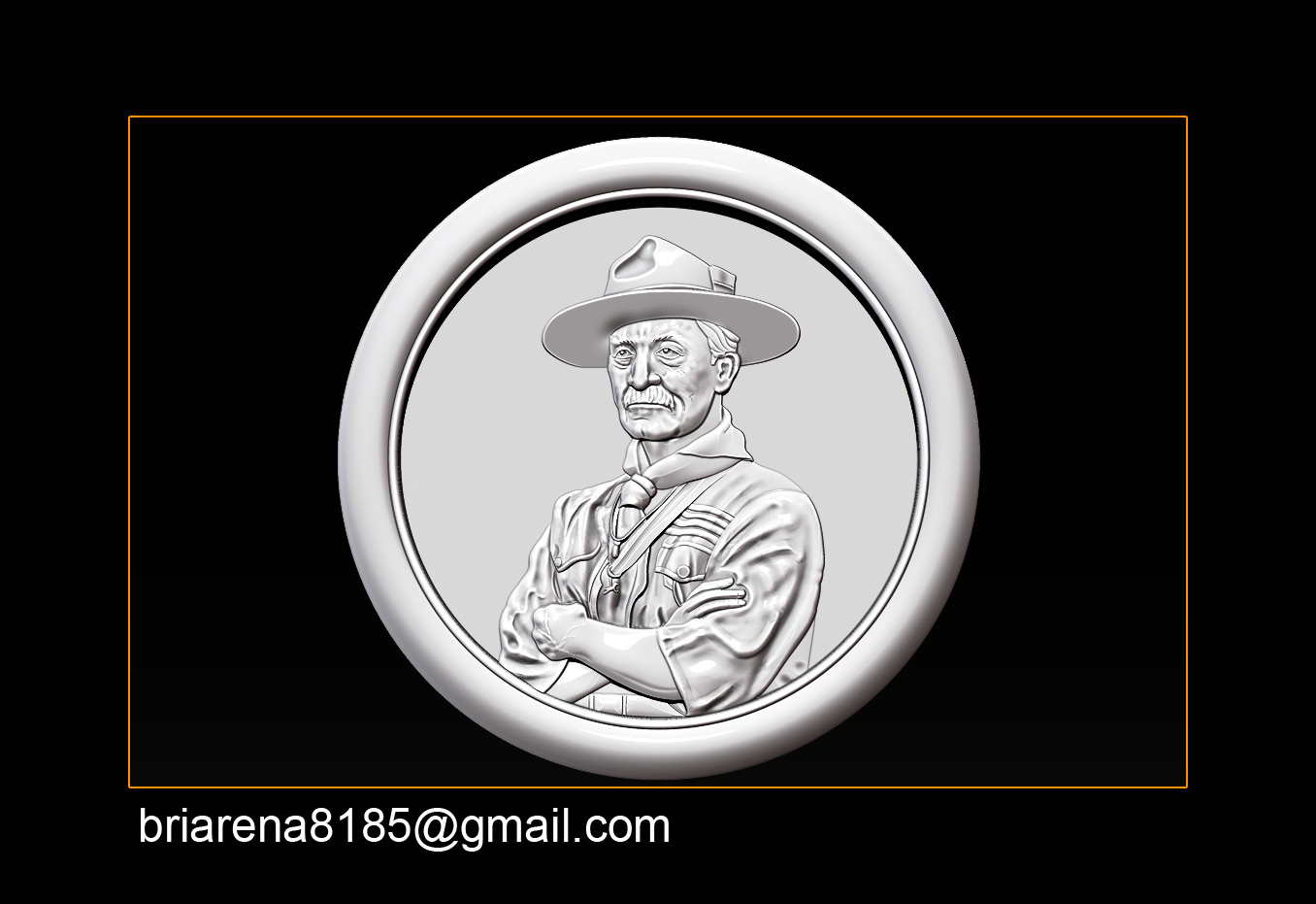 3D file Lord Baden-Powell 🗿 ・3D printable design to download・Cults