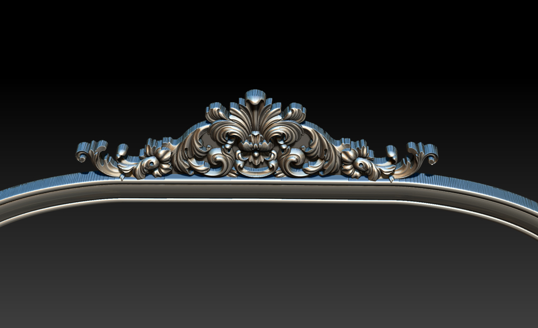 3D file Classical carved frame 🏛️ ・3D print object to download・Cults