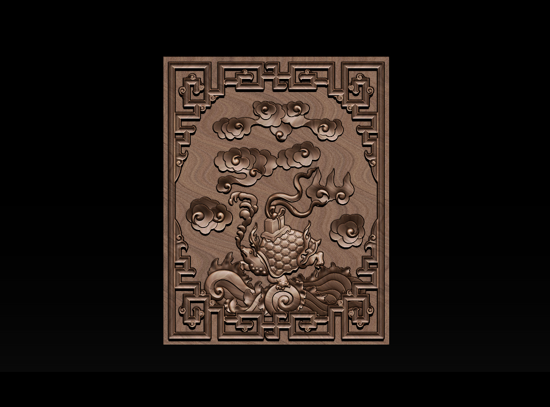 Free 3D file Magic Turtle - cnc relief 🪄 ・3D printing model to download ...