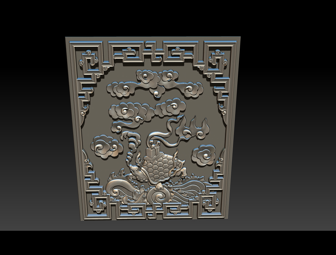 Free 3D file Magic Turtle - cnc relief 🪄 ・3D printing model to download ...