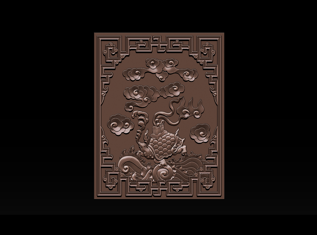 Free 3D file Magic Turtle - cnc relief 🪄 ・3D printing model to download ...