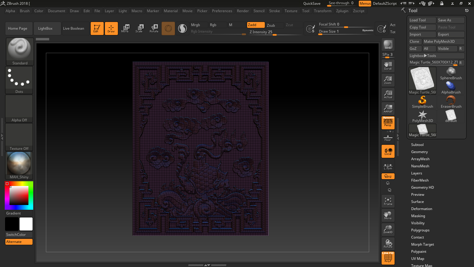 Free 3D file Magic Turtle - cnc relief 🪄 ・3D printing model to download ...
