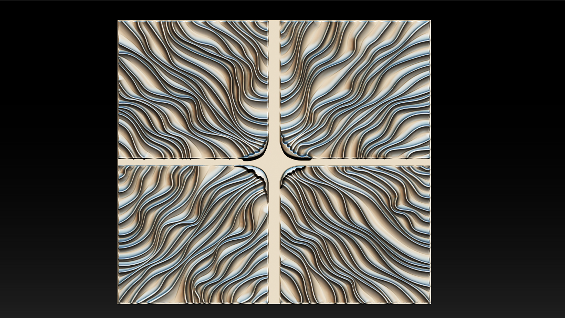 3D file Wood relief carving model for CNC router 🪵 ・3D printable design ...