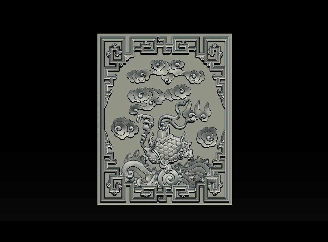 Free 3D file Magic Turtle - cnc relief 🪄 ・3D printing model to download ...