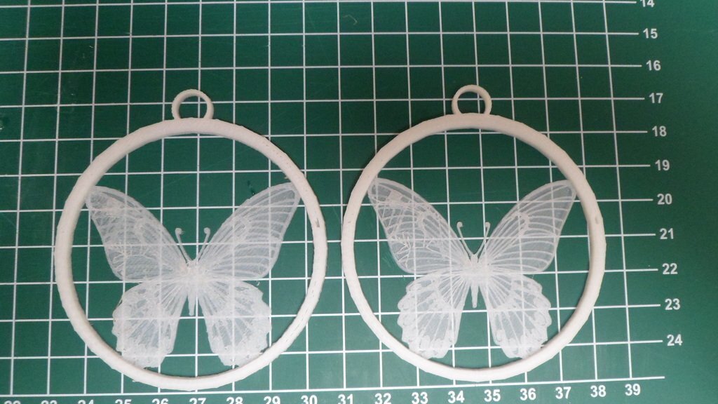 Free STL file Butterfly XMas tree hanger 🦋 ・Model to download and 3D ...