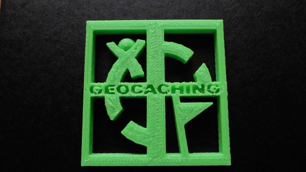 Free STL file Geocaching logo 2 🗺・3D print object to download・Cults