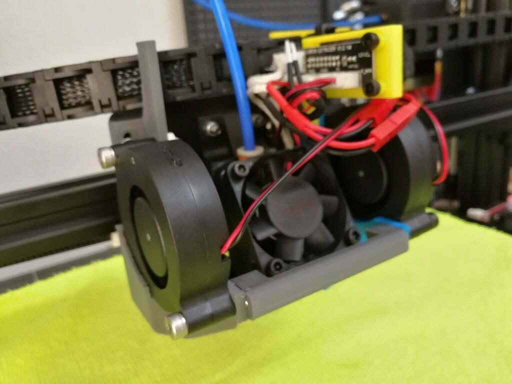 🔧 double 5015 Blower Anycubic Chiron for mk8 E3d V5 V6・Free STL File ...