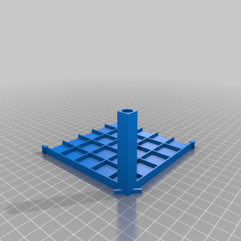 Descargar archivo STL gratis 4x4x4 3D Tic Tac Toe / Noughts and Crosses ...